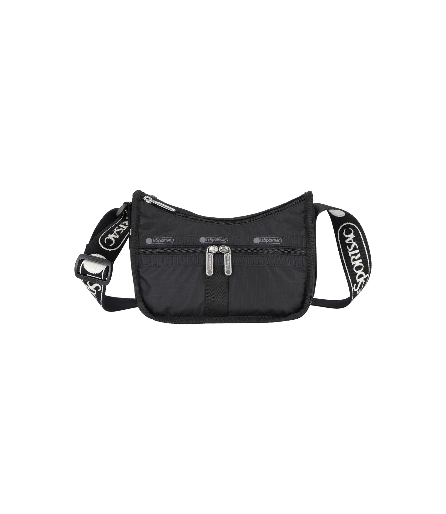 LeSportsac Small Everyday Bag Logo Jacquard Black | LeSportsac ...