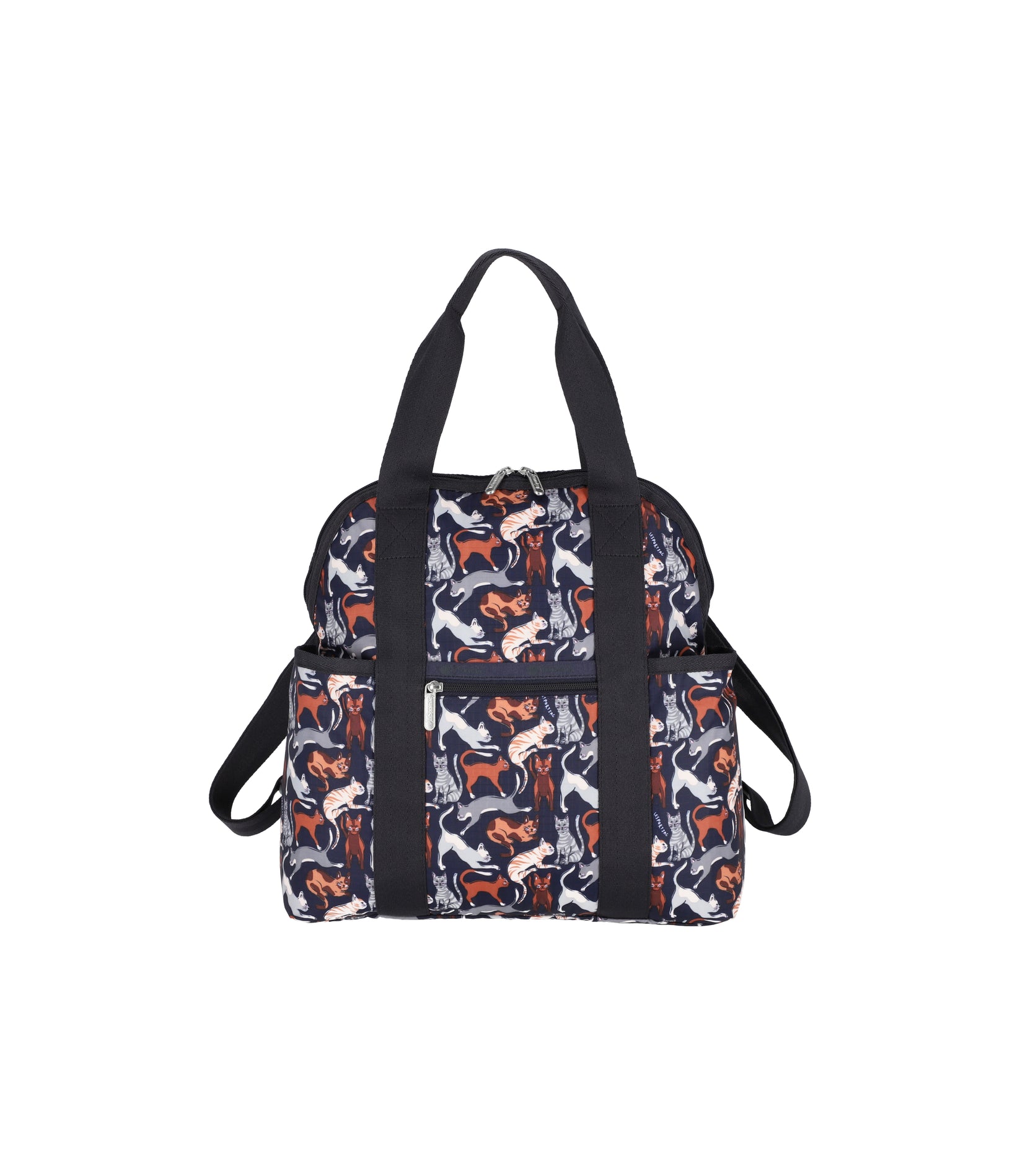 LeSportsac Double Trouble Backpack Curious Cats | LeSportsac ...